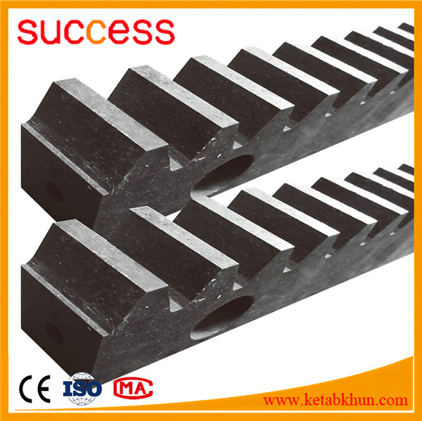 sliding gate opener steel or nylon tooth gear rack - Suspended Working ...