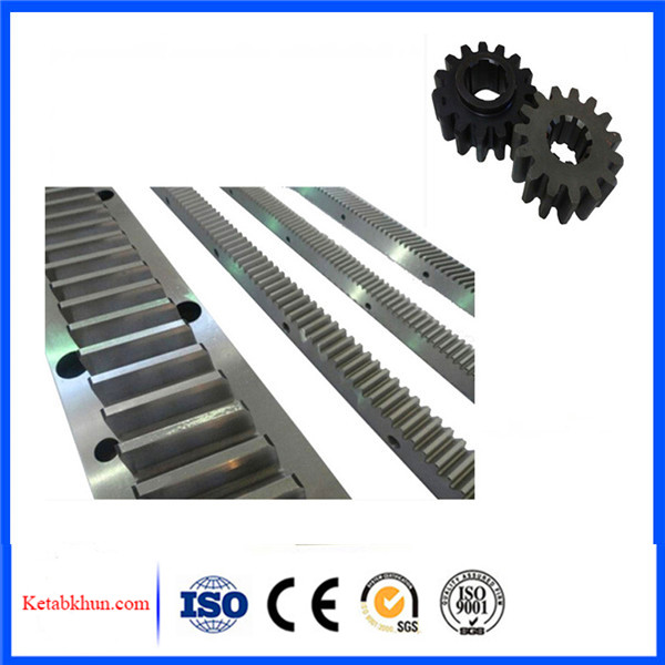 rack and pinion M4 12x30x1005mm CNC Machine stainless steel round gear ...