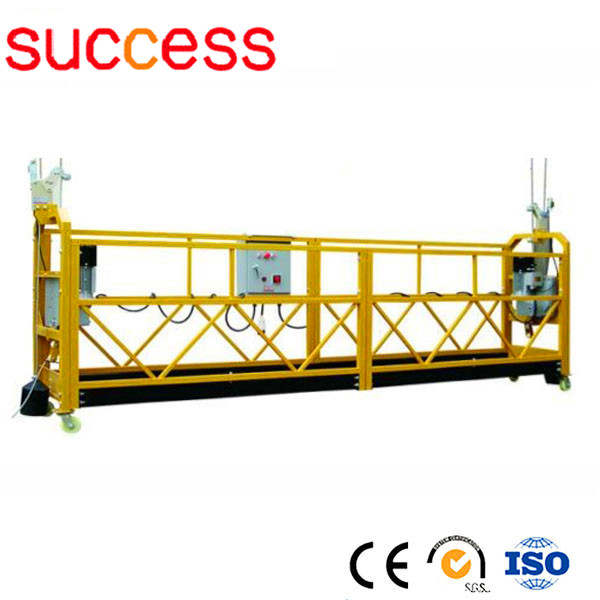 2015 construction zlp rope suspended platform/gondola with wall roller ...