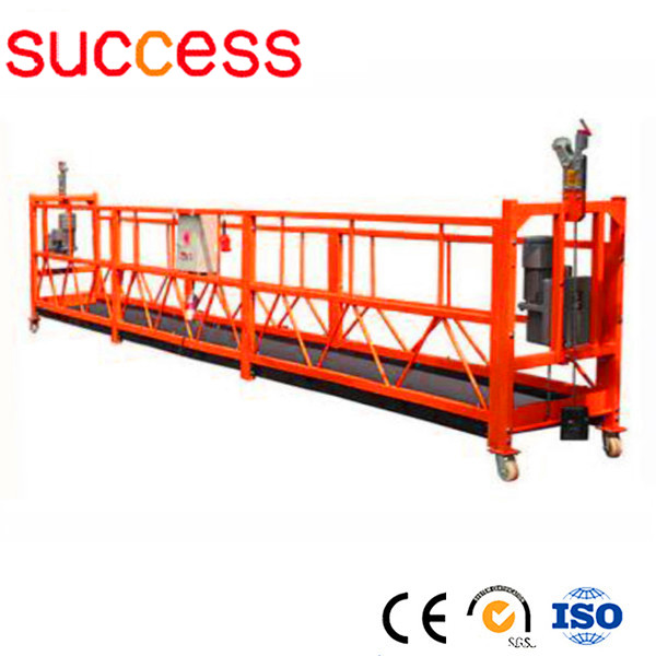ZLP630 aluminum facade cleaning machine / Electric Gondola/ Suspended ...