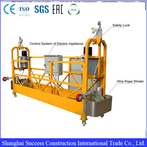 Easy Installation temporarily installed suspended access equipment ...