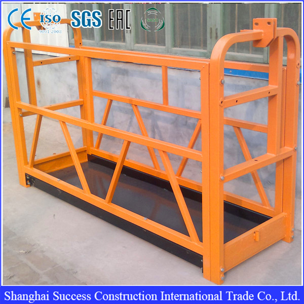 Hanging Scaffold Suspended Platform Cradle with Winch for BMU ...