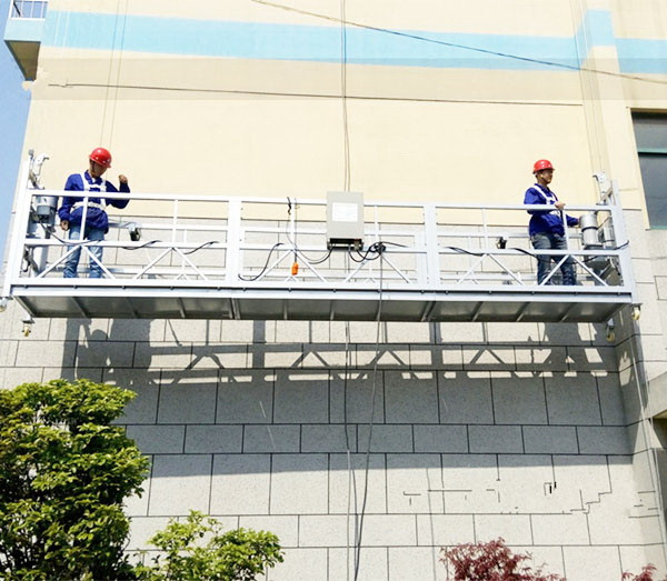 L shaped suspended platform/ electric scaffolding/ skylift - Ketabkhun.com
